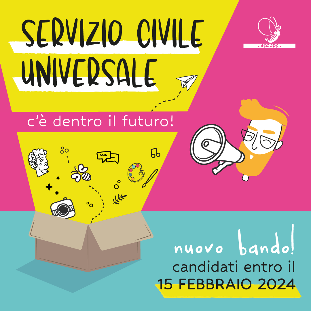 USCITA BANDO SERVIZIO CIVILE UNIVERSALE 2024-2025 – S.O.S. Bambino
